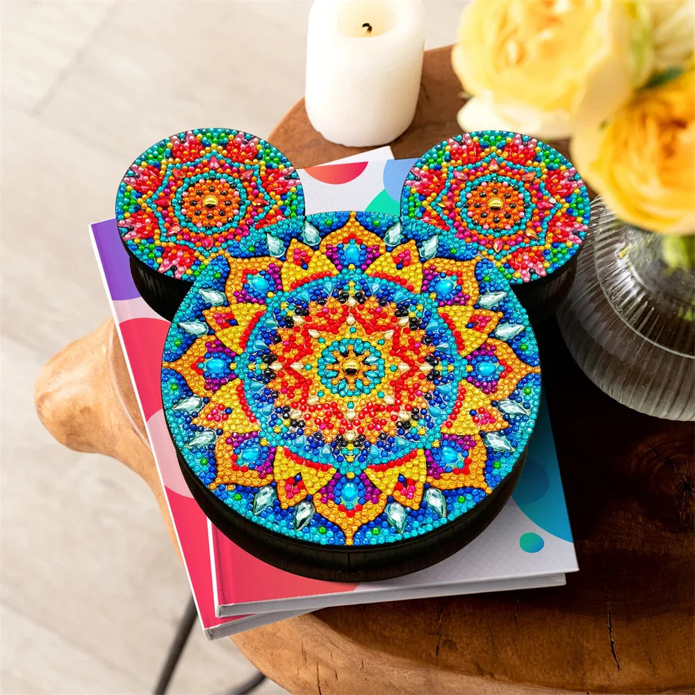 Disney Mickey Shaped Storage Box – Diamond Painting Bliss