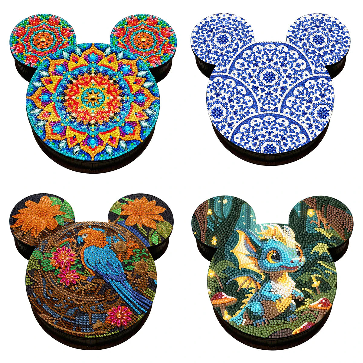 Disney Mickey Shaped Storage Box – Diamond Painting Bliss
