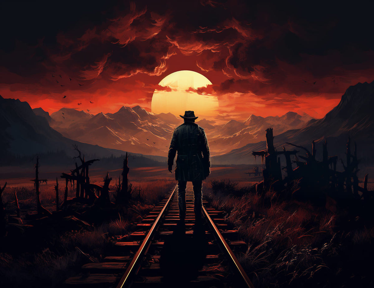 Walking on the Rails – Diamond Painting Bliss